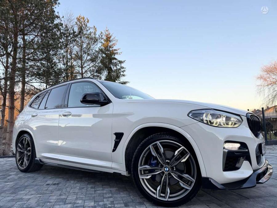 White BMW X3 2018 in Kaunas, with an engine capacity of 2.99 L and mileage of 153 thousand km for 32500 €, photo 3 on AUTOMOTO.COM.LV