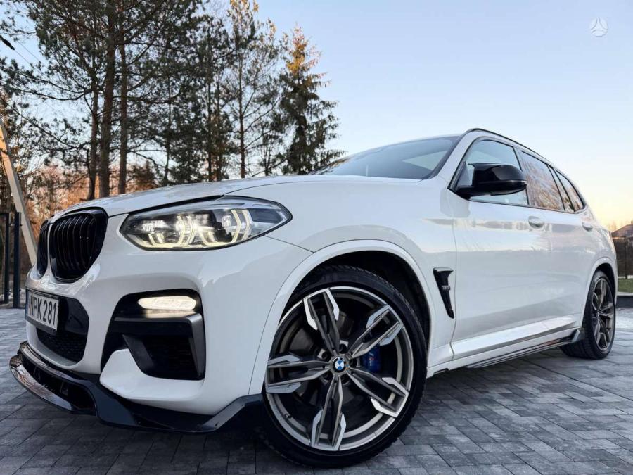White BMW X3 2018 in Kaunas, with an engine capacity of 3.00 L and mileage of 153 thousand km for 30000 €, photo 1 on AUTOMOTO.COM.LV