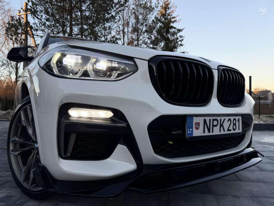 White BMW X3 2018 in Kaunas, with an engine capacity of 3.00 L and mileage of 153 thousand km for 30000 €, photo 5 on AUTOMOTO.COM.LV