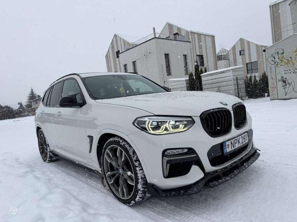 White BMW X3 2018 in Kaunas, with an engine capacity of 3.00 L and mileage of 155 thousand km for 28500 €, photo 2 on AUTOMOTO.COM.LV