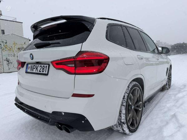 White BMW X3 2018 in Kaunas, with an engine capacity of 3.00 L and mileage of 155 thousand km for 28500 €, photo 3 on AUTOMOTO.COM.LV