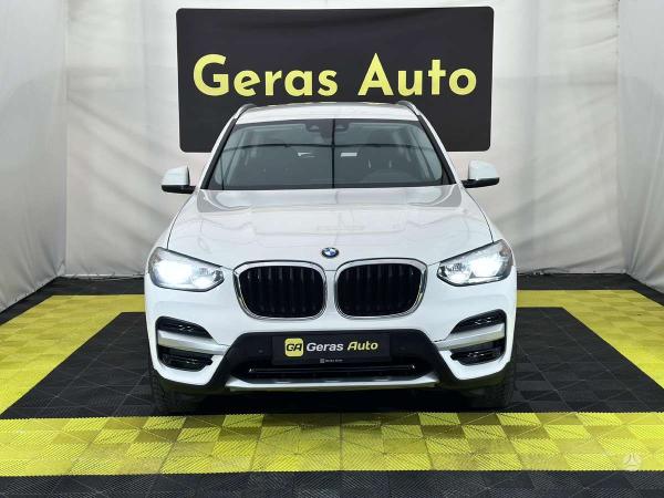 White BMW X3 2018 in Vilnius, with an engine capacity of 2.00 L and mileage of 189 thousand km for 18950 €, photo 7 on AUTOMOTO.COM.LV