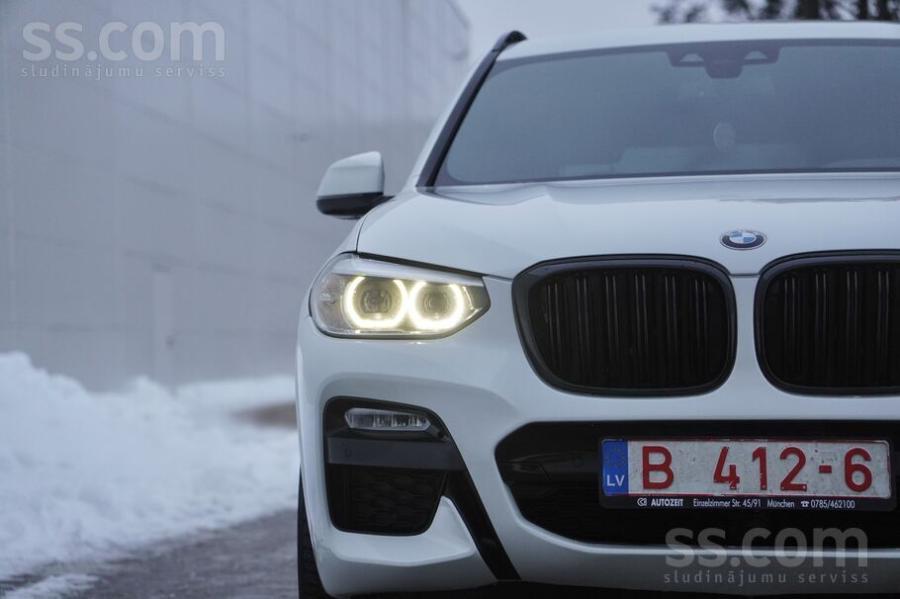 Balts BMW X3 2018 Rīga, ar dzinēja tilpumu 2.00 L un nobraukumu 0 tūkst. km par 22990 €, foto 9 vietnē AUTOMOTO.COM.LV