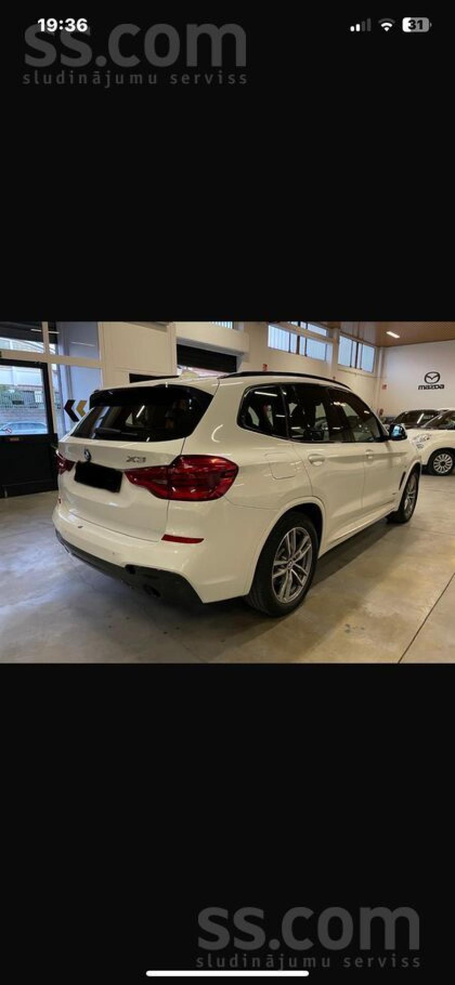 Balts BMW X3 2018 Rīga, ar dzinēja tilpumu 2.00 L un nobraukumu 0 tūkst. km par 22990 €, foto 32 vietnē AUTOMOTO.COM.LV
