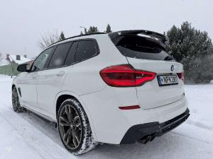 White BMW X3 2018 in Kaunas, with an engine capacity of 3.00 L and mileage of 150 thousand km for 28800 €, photo 7 on AUTOMOTO.COM.LV