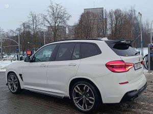 White BMW X3 2018 in Vilnius, with an engine capacity of 3.00 L and mileage of 162 thousand km for 26900 €, photo 4 on AUTOMOTO.COM.LV