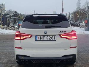 White BMW X3 2018 in Vilnius, with an engine capacity of 3.00 L and mileage of 162 thousand km for 26900 €, photo 5 on AUTOMOTO.COM.LV