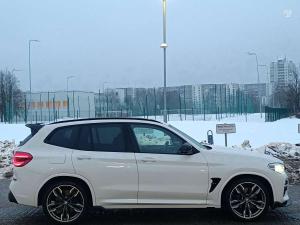 White BMW X3 2018 in Vilnius, with an engine capacity of 3.00 L and mileage of 162 thousand km for 26900 €, photo 16 on AUTOMOTO.COM.LV