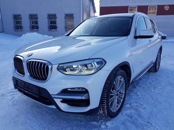 Balts BMW X3 2018 Šauļi, ar dzinēja tilpumu 2.00 L un nobraukumu 167 tūkst. km par 23900 €, foto  vietnē AUTOMOTO.COM.LV