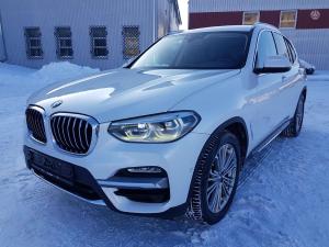 White BMW X3 2018 in Siauliai, with an engine capacity of 2.00 L and mileage of 167 thousand km for 23900 €, photo  on AUTOMOTO.COM.LV