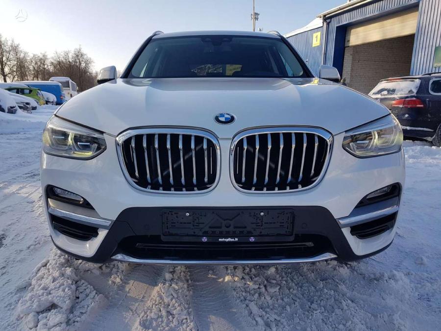 Balts BMW X3 2018 Šauļi, ar dzinēja tilpumu 2.00 L un nobraukumu 168 tūkst. km par 23700 €, foto 2 vietnē AUTOMOTO.COM.LV