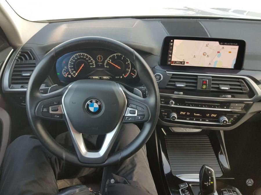 Balts BMW X3 2018 Šauļi, ar dzinēja tilpumu 2.00 L un nobraukumu 168 tūkst. km par 23700 €, foto 7 vietnē AUTOMOTO.COM.LV