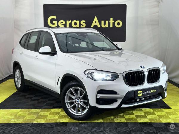 White BMW X3 2018 in Vilnius, with an engine capacity of 2.00 L and mileage of 189 thousand km for 18990 €, photo 3 on AUTOMOTO.COM.LV