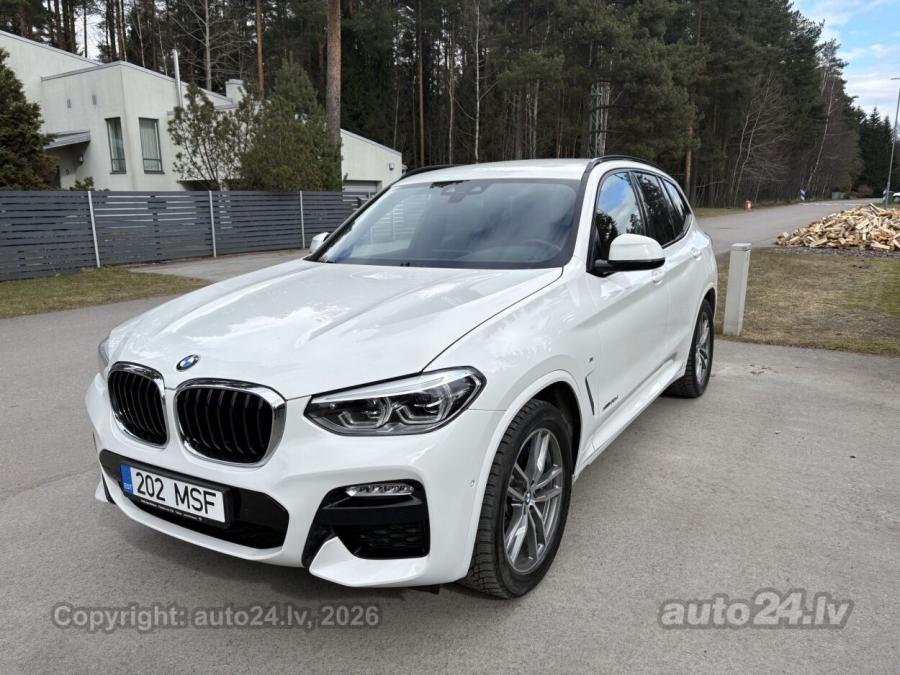 White BMW X3 2018 in Tallinn, with an engine capacity of 3.00 L and mileage of 158 thousand km for 26500 €, photo 1 on AUTOMOTO.COM.LV