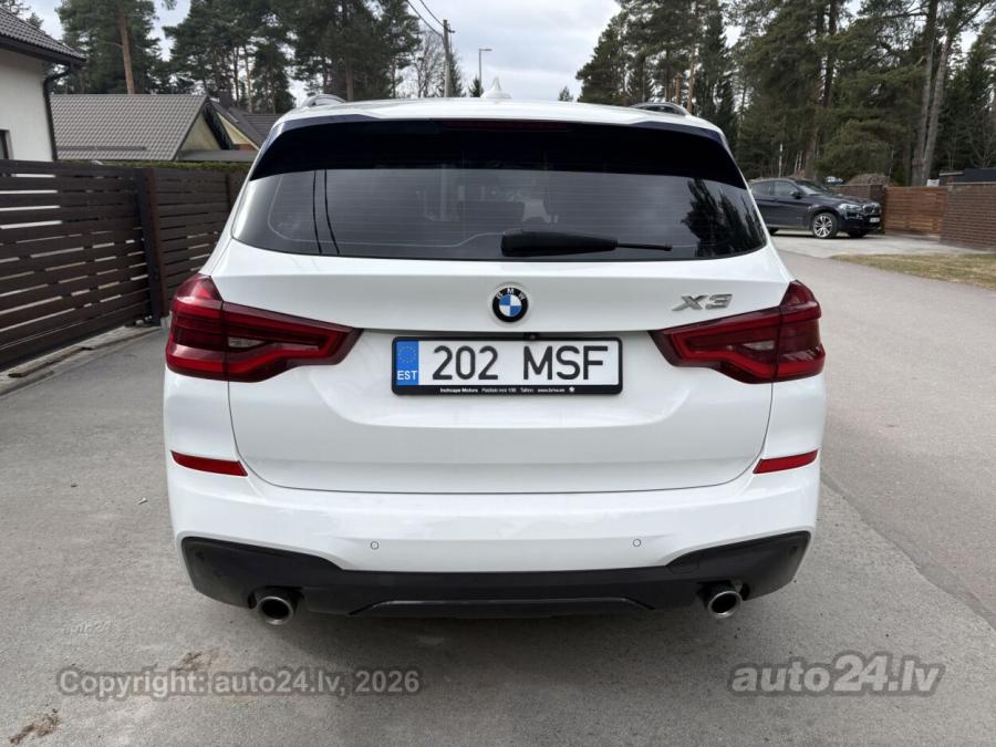 White BMW X3 2018 in Tallinn, with an engine capacity of 3.00 L and mileage of 158 thousand km for 26500 €, photo 6 on AUTOMOTO.COM.LV