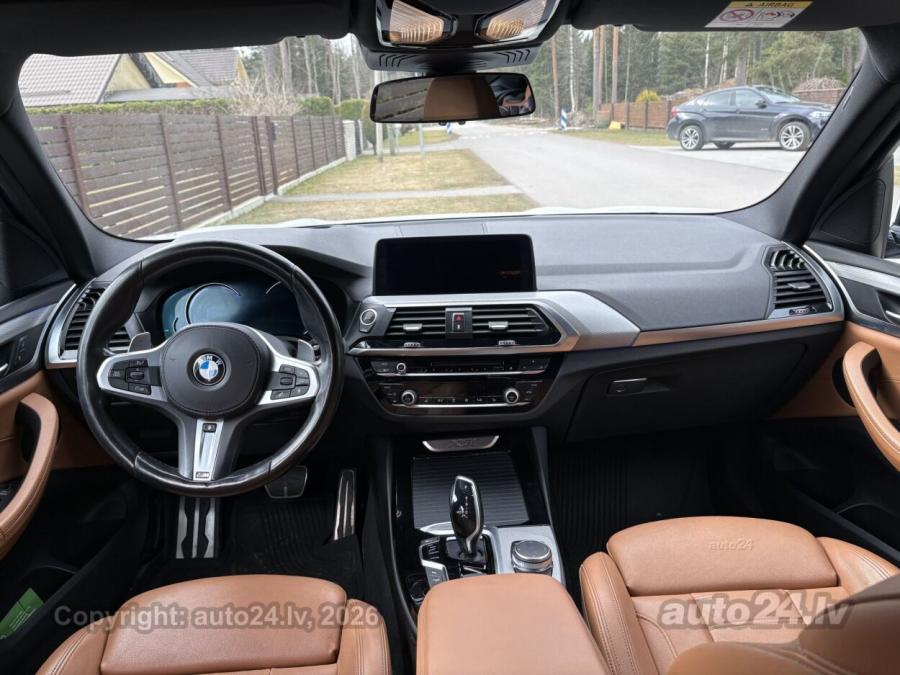 White BMW X3 2018 in Tallinn, with an engine capacity of 3.00 L and mileage of 158 thousand km for 26500 €, photo 8 on AUTOMOTO.COM.LV