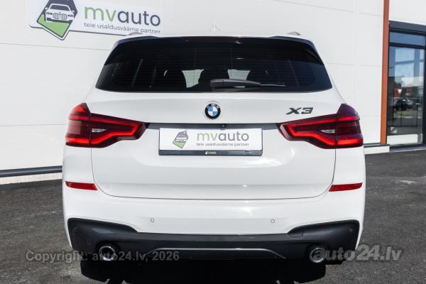 White BMW X3 2018 in Tallinn, with an engine capacity of 3.00 L and mileage of 158 thousand km for 26990 €, photo 7 on AUTOMOTO.COM.LV