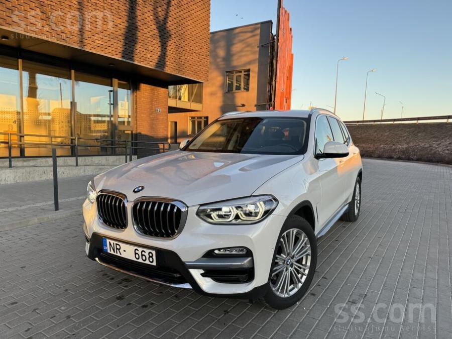 Balts BMW X3 2018 Daugavpils, ar dzinēja tilpumu 2.00 L un nobraukumu 186 tūkst. km par 25950 €, foto 8 vietnē AUTOMOTO.COM.LV
