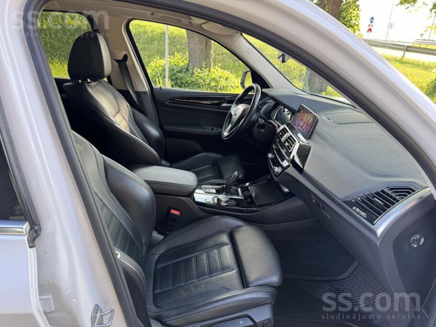 Balts BMW X3 2018 Daugavpils, ar dzinēja tilpumu 2.00 L un nobraukumu 186 tūkst. km par 25950 €, foto 24 vietnē AUTOMOTO.COM.LV