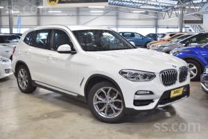 White BMW X3 2018 in Riga, with an engine capacity of 2.00 L and mileage of 123 thousand km for 22900 €, photo  on AUTOMOTO.COM.LV