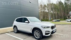 White BMW X3 2018 in Riga, with an engine capacity of 3.00 L and mileage of 221 thousand km for 24000 €, photo 4 on AUTOMOTO.COM.LV