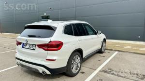 White BMW X3 2018 in Riga, with an engine capacity of 3.00 L and mileage of 221 thousand km for 24000 €, photo 8 on AUTOMOTO.COM.LV