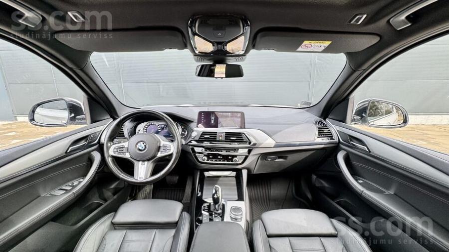 White BMW X3 2018 in Riga, with an engine capacity of 3.00 L and mileage of 221 thousand km for 24000 €, photo 10 on AUTOMOTO.COM.LV