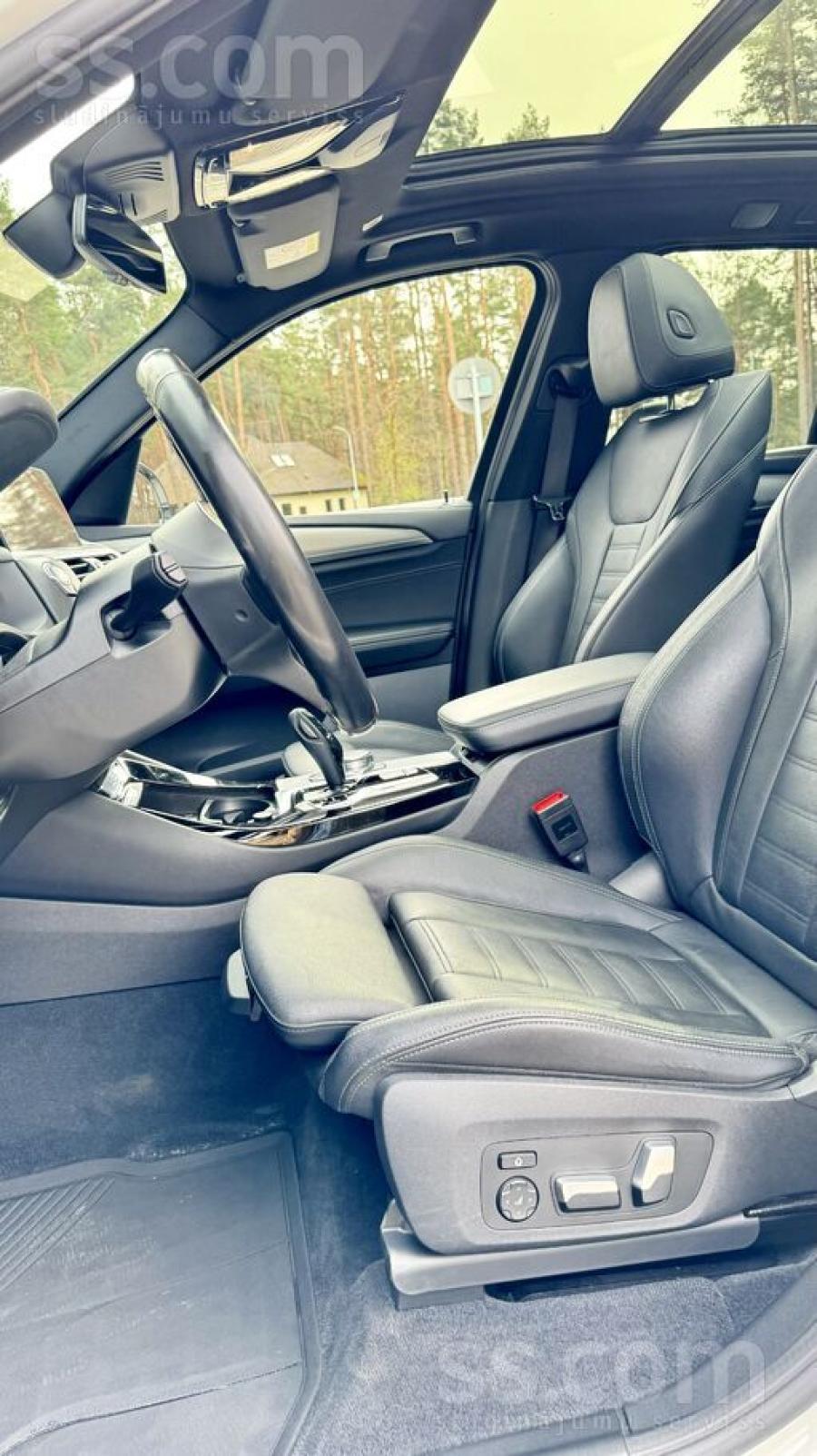 White BMW X3 2018 in Riga, with an engine capacity of 3.00 L and mileage of 221 thousand km for 24000 €, photo 12 on AUTOMOTO.COM.LV