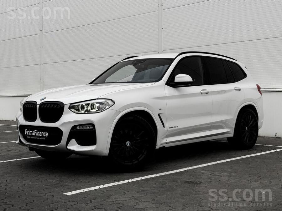 White BMW X3 2018 in Riga, with an engine capacity of 2.00 L and mileage of 0 thousand km for 22490 €, photo 1 on AUTOMOTO.COM.LV