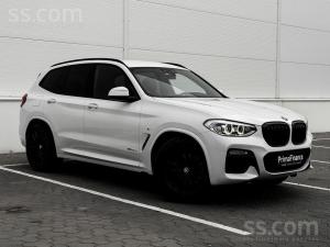 White BMW X3 2018 in Riga, with an engine capacity of 2.00 L and mileage of 0 thousand km for 22490 €, photo 4 on AUTOMOTO.COM.LV