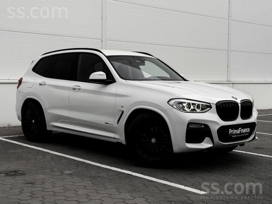 White BMW X3 2018 in Riga, with an engine capacity of 2.00 L and mileage of 0 thousand km for 22490 €, photo 4 on AUTOMOTO.COM.LV