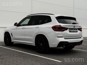 White BMW X3 2018 in Riga, with an engine capacity of 2.00 L and mileage of 0 thousand km for 22490 €, photo 5 on AUTOMOTO.COM.LV