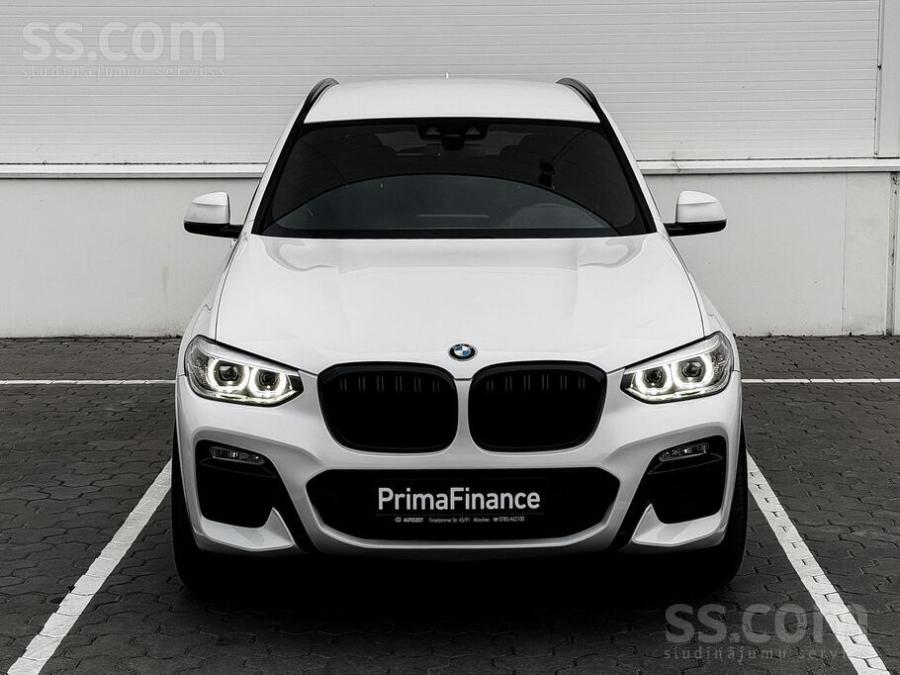White BMW X3 2018 in Riga, with an engine capacity of 2.00 L and mileage of 0 thousand km for 22490 €, photo 7 on AUTOMOTO.COM.LV