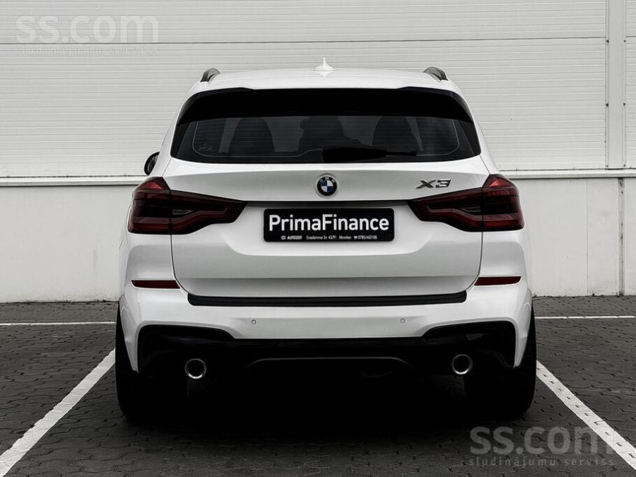 White BMW X3 2018 in Riga, with an engine capacity of 2.00 L and mileage of 0 thousand km for 22490 €, photo 8 on AUTOMOTO.COM.LV