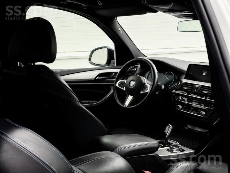 White BMW X3 2018 in Riga, with an engine capacity of 2.00 L and mileage of 0 thousand km for 22490 €, photo 22 on AUTOMOTO.COM.LV
