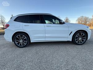 White BMW X3 2018 in Vilnius, with an engine capacity of 3.00 L and mileage of 158 thousand km for 27999 €, photo 7 on AUTOMOTO.COM.LV