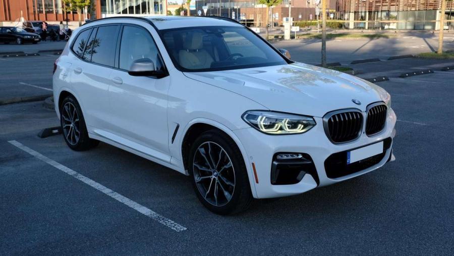 White BMW X3 2018 in Vilnius, with an engine capacity of 3.00 L and mileage of 243 thousand km for 24300 €, photo 1 on AUTOMOTO.COM.LV