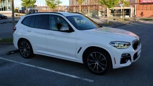 White BMW X3 2018 in Vilnius, with an engine capacity of 3.00 L and mileage of 243 thousand km for 24300 €, photo 3 on AUTOMOTO.COM.LV