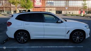 White BMW X3 2018 in Vilnius, with an engine capacity of 3.00 L and mileage of 243 thousand km for 24300 €, photo 4 on AUTOMOTO.COM.LV