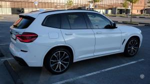 White BMW X3 2018 in Vilnius, with an engine capacity of 3.00 L and mileage of 243 thousand km for 24300 €, photo 5 on AUTOMOTO.COM.LV