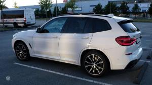 White BMW X3 2018 in Vilnius, with an engine capacity of 3.00 L and mileage of 243 thousand km for 24300 €, photo 9 on AUTOMOTO.COM.LV
