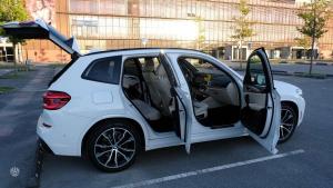 White BMW X3 2018 in Vilnius, with an engine capacity of 3.00 L and mileage of 243 thousand km for 24300 €, photo 29 on AUTOMOTO.COM.LV