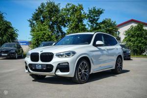 White BMW X3 2018 in Marijampole, with an engine capacity of 2.00 L and mileage of 216 thousand km for 25950 €, photo 6 on AUTOMOTO.COM.LV