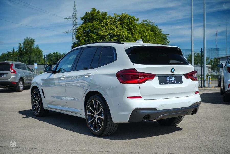 White BMW X3 2018 in Marijampole, with an engine capacity of 2.00 L and mileage of 216 thousand km for 25950 €, photo 10 on AUTOMOTO.COM.LV