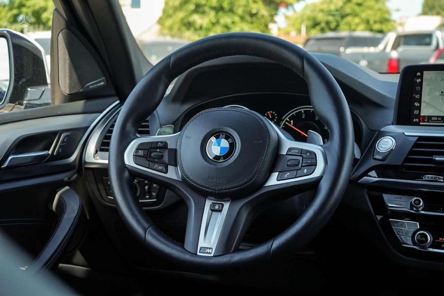 White BMW X3 2018 in Marijampole, with an engine capacity of 2.00 L and mileage of 216 thousand km for 25950 €, photo 20 on AUTOMOTO.COM.LV