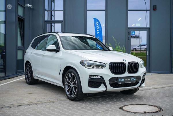 White BMW X3 2018 in Kaunas, with an engine capacity of 2.00 L and mileage of 216 thousand km for 25950 €, photo 1 on AUTOMOTO.COM.LV