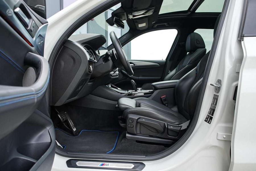 White BMW X3 2018 in Kaunas, with an engine capacity of 2.00 L and mileage of 216 thousand km for 25950 €, photo 27 on AUTOMOTO.COM.LV