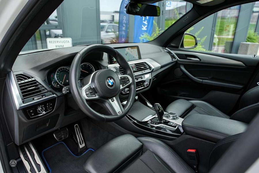 White BMW X3 2018 in Kaunas, with an engine capacity of 2.00 L and mileage of 216 thousand km for 25950 €, photo 28 on AUTOMOTO.COM.LV