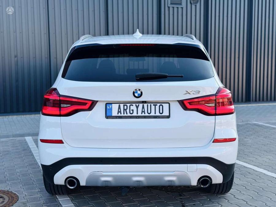 White BMW X3 2018 in Kaunas, with an engine capacity of 2.00 L and mileage of 80 thousand km for 20500 €, photo 6 on AUTOMOTO.COM.LV