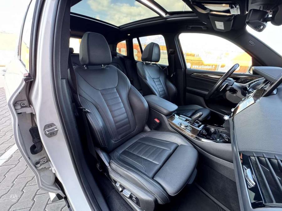 White BMW X3 2018 in Kaunas, with an engine capacity of 2.00 L and mileage of 80 thousand km for 20500 €, photo 17 on AUTOMOTO.COM.LV